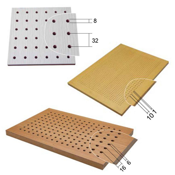 Kin Kei - Wooden Perforated Panel